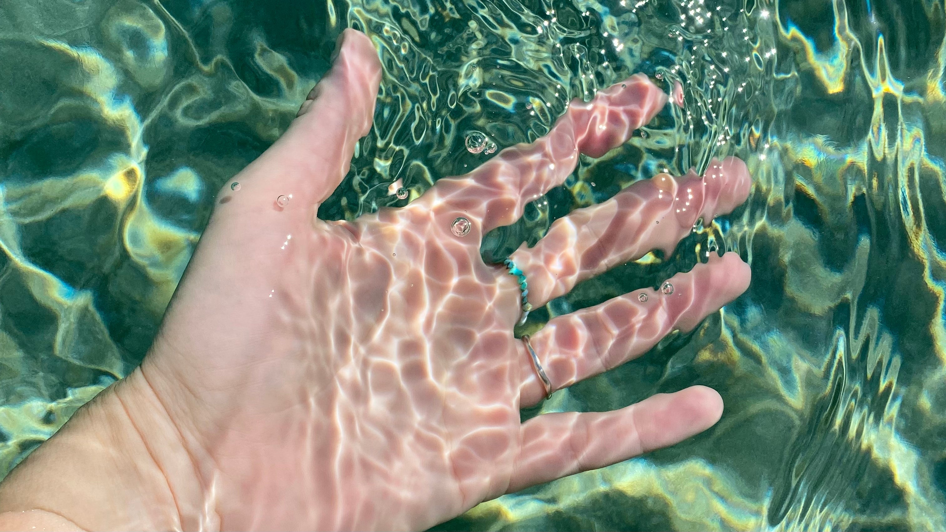 Highest quality sustainable gemstone elastic rings made to order ...